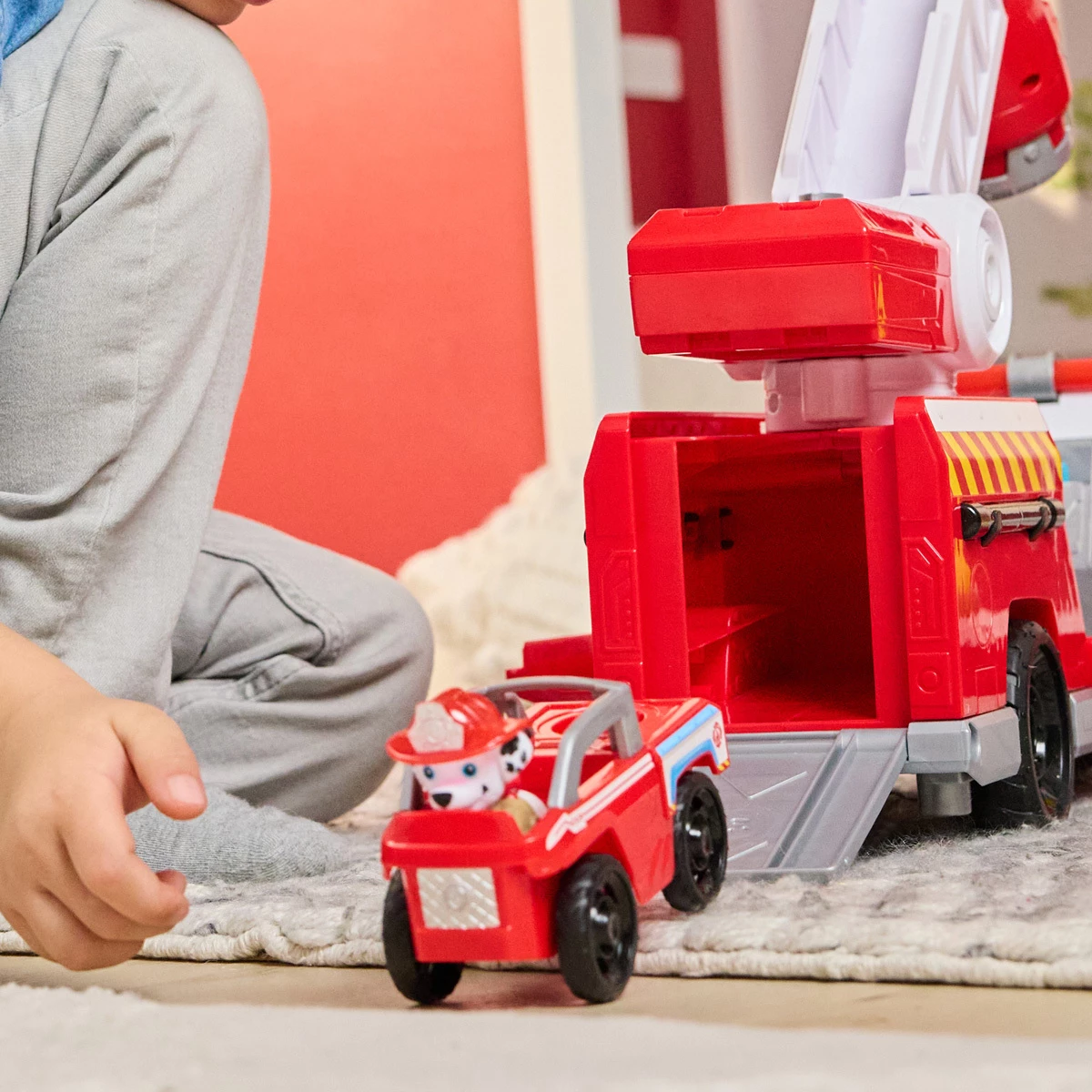 Paw Patrol Rapid Reload Truck Playset Fire Rescue | foleja